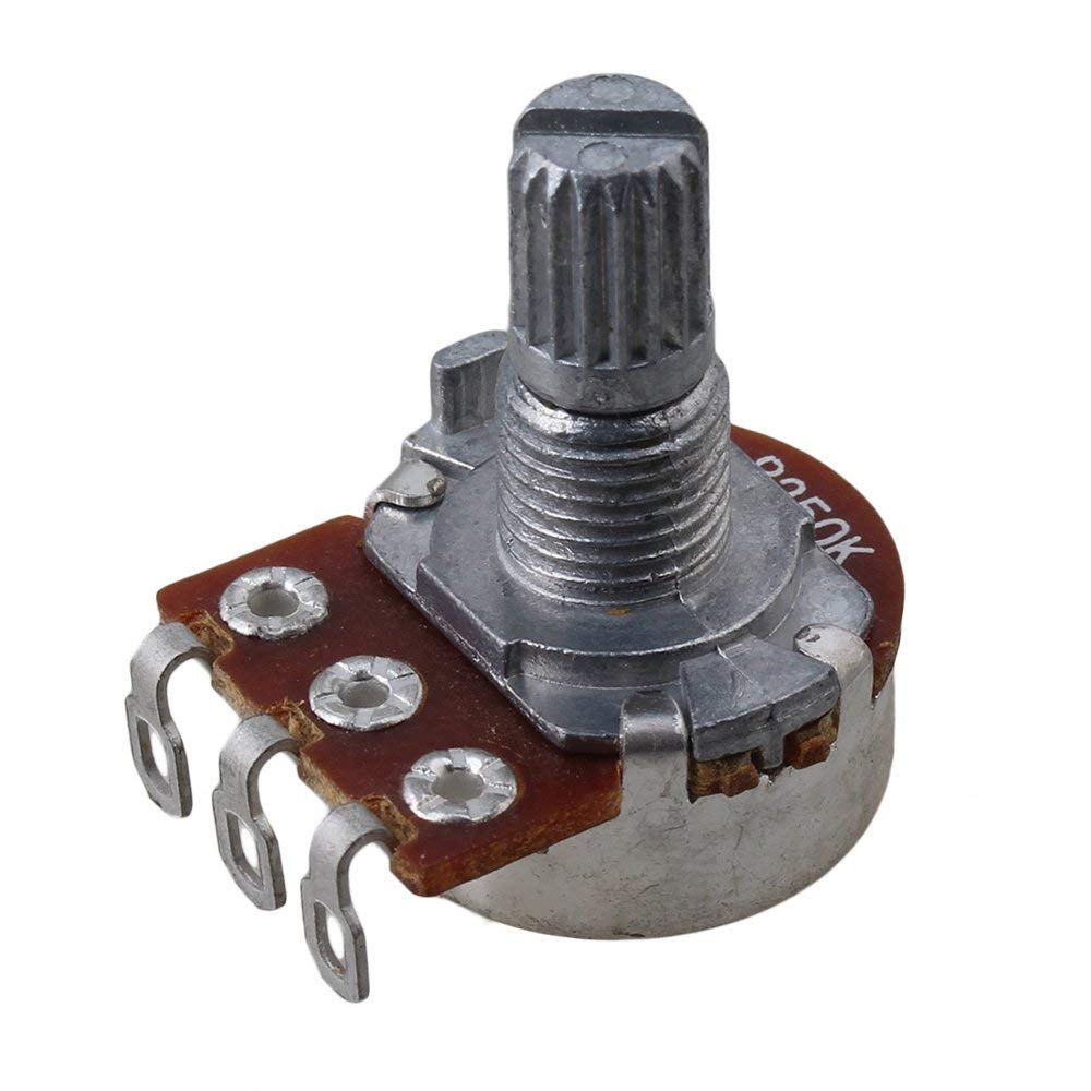 B250k Short Shaft 15mm Linear Pot Guitar Tone Potentiometer for ...