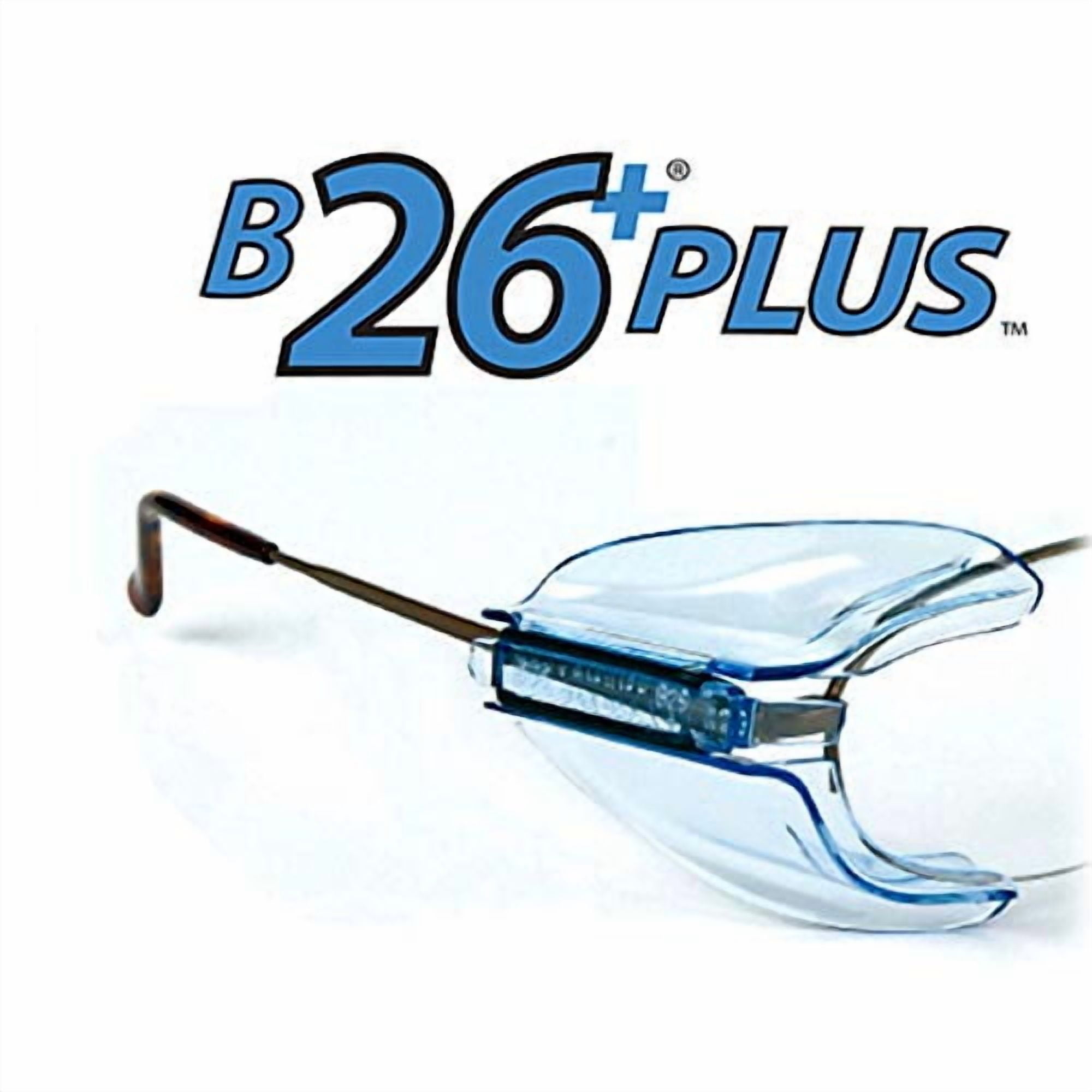 B26+ Wing Mate Safety Glasses Side Shields- Fits Small to Medium Eyeglasses (Pack of 20 ...