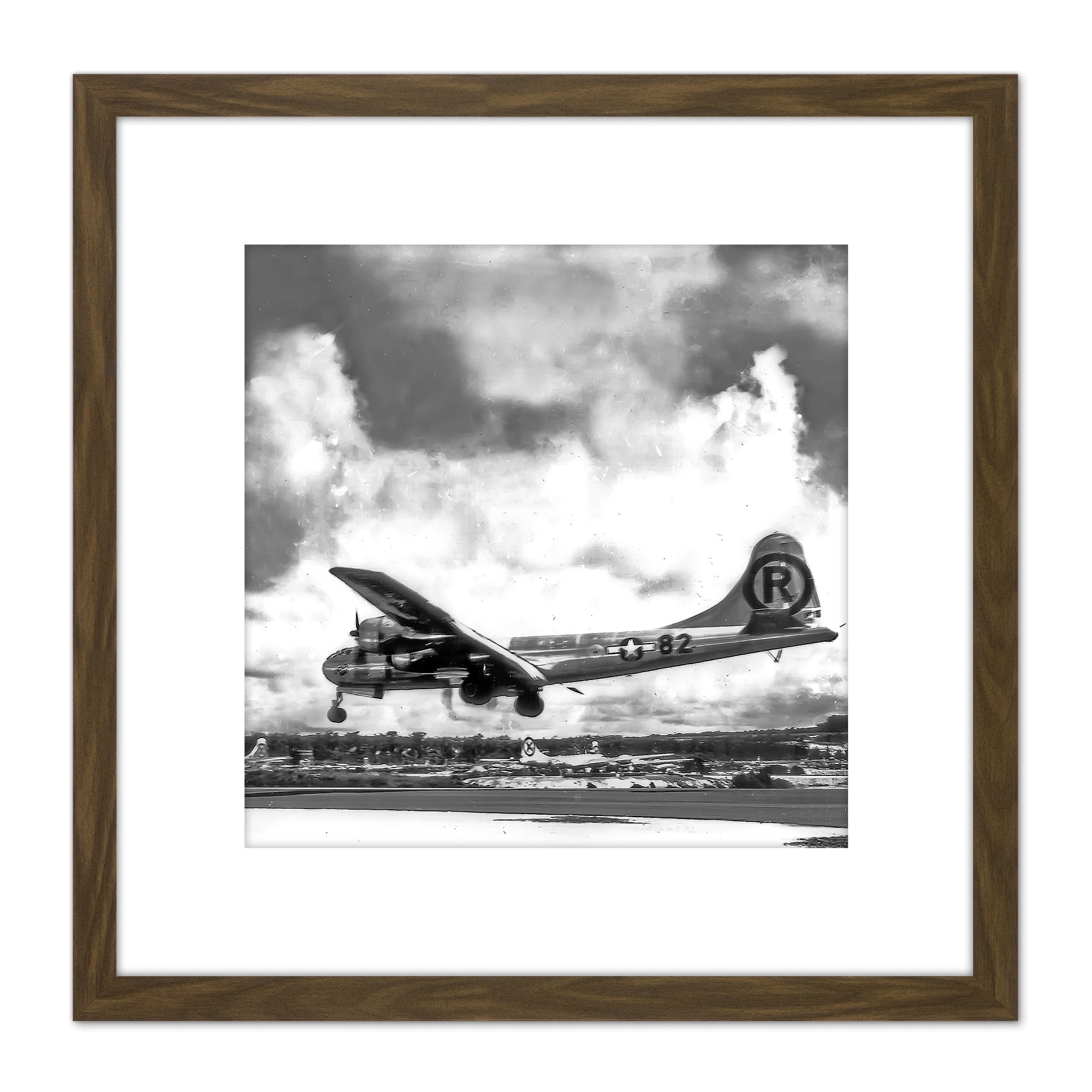 B29 Superfortress Enola Gay After Hiroshima Atomic Raid 1945 8X8 Inch ...