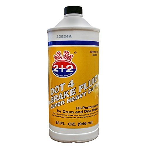 B2901 DOT 4 Brake Fluid - 32 oz. - Walmart.com