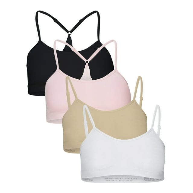 B2BODY Juniors and Teen Soft Seamless Padded Training Bra - Removable ...