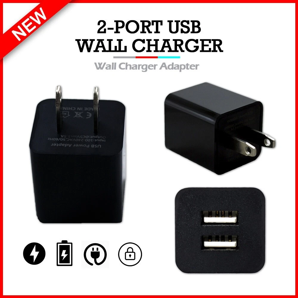 B2G1 Free 2-Port Dual Usb Fast Wall Home Charger Adapter For Lenovo Tab ...