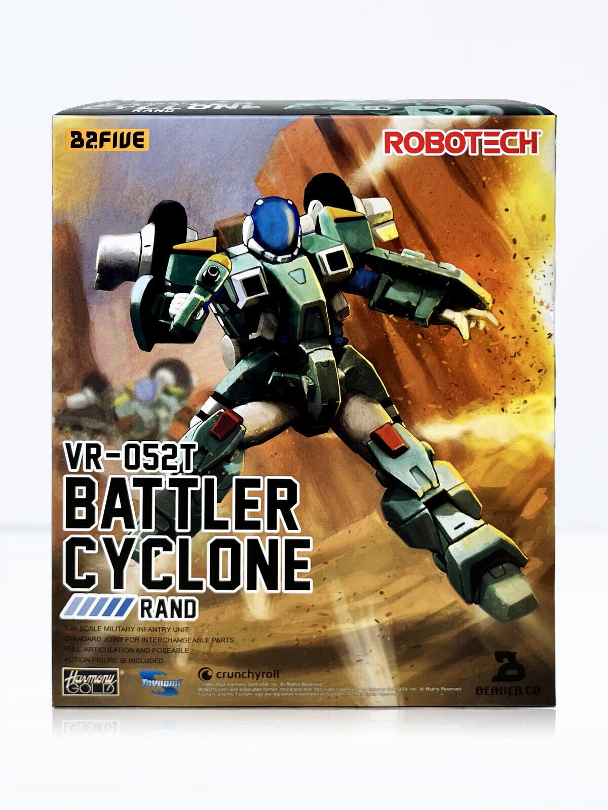 Customer reviews for Robotech Rand VR-052T Battler Cyclone 1:28 Scale ...