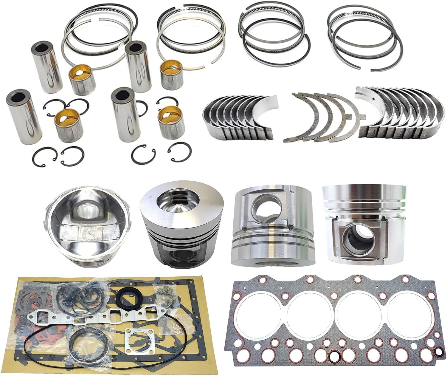 B3.3 Engine Overhaul Rebuild Kit (No cylinder liner and valve ...