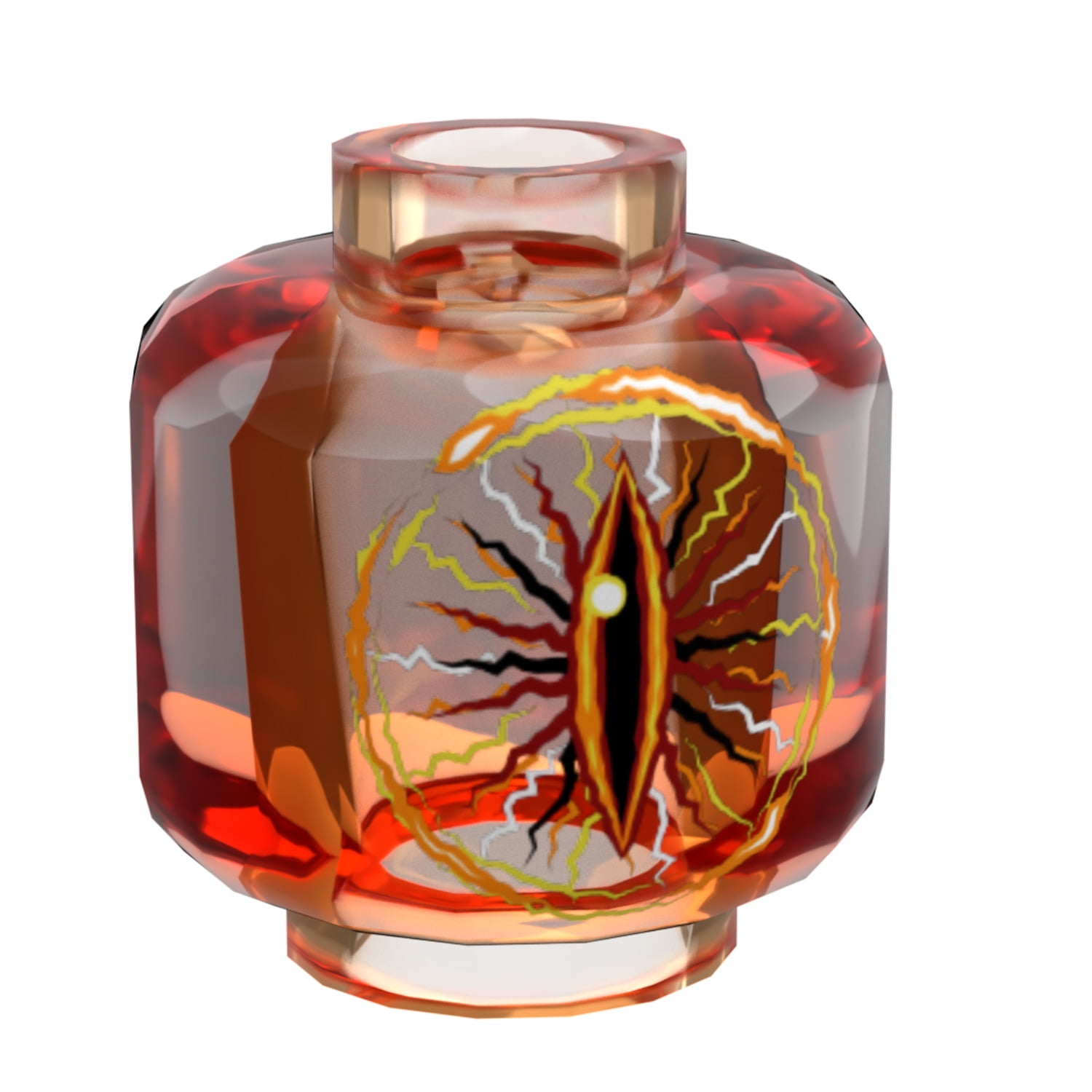 B3 Customs® Eye of Sauron Minifig Head made using LEGO parts - Walmart.com