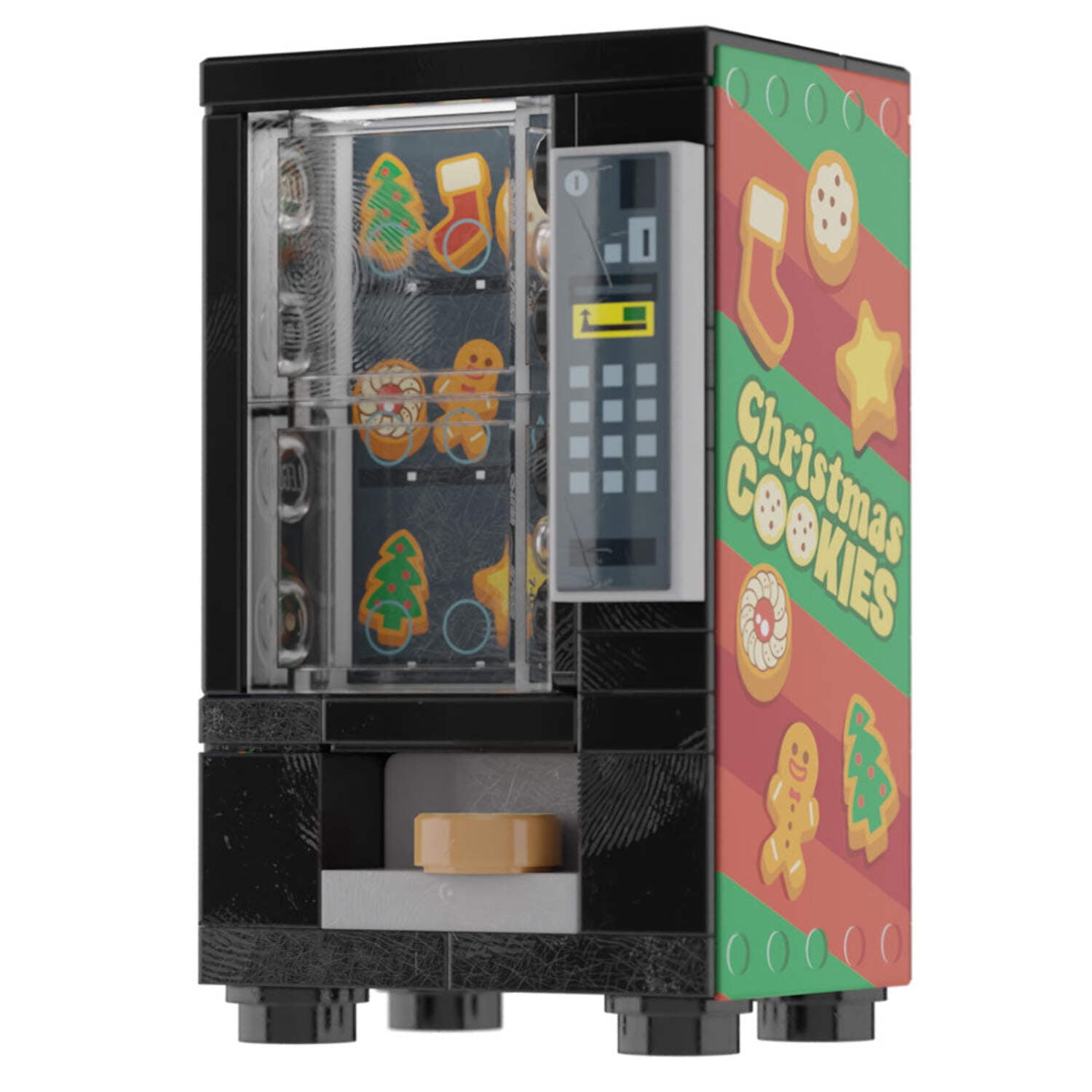 B3 Customs Toy Brick Christmas Cookies Vending Machine for LEGO ...