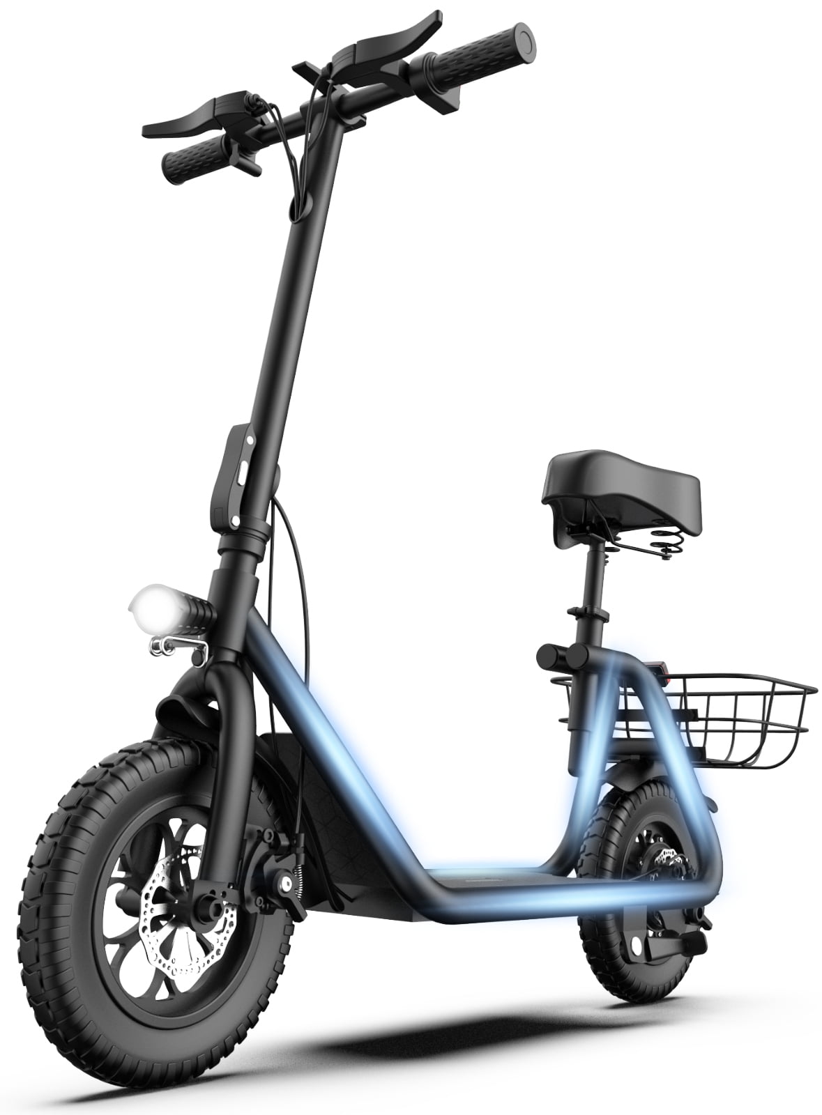 B3 Electric Scooter for Adults & Teens, 350W Motor, 12" Air-Filled ...
