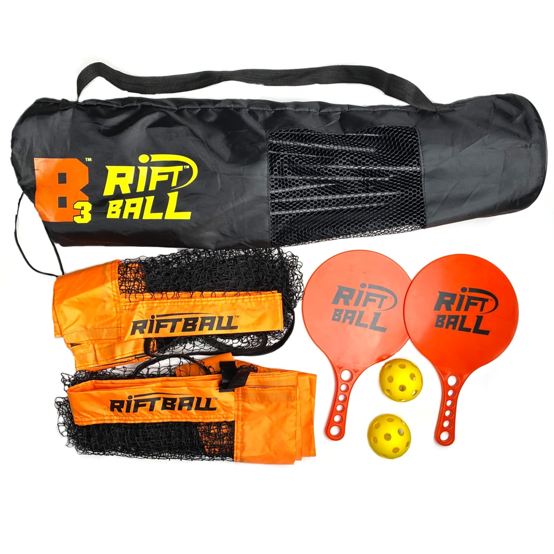 B3 Riftball Paddle Ball Game System - 2 Nets for Twice the Fun! - Multi ...