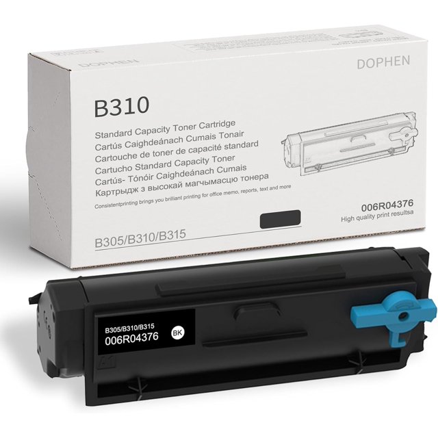 B310 Black Toner Cartridge (1-Pack) 006R04376 Black Toner Cartridge ...