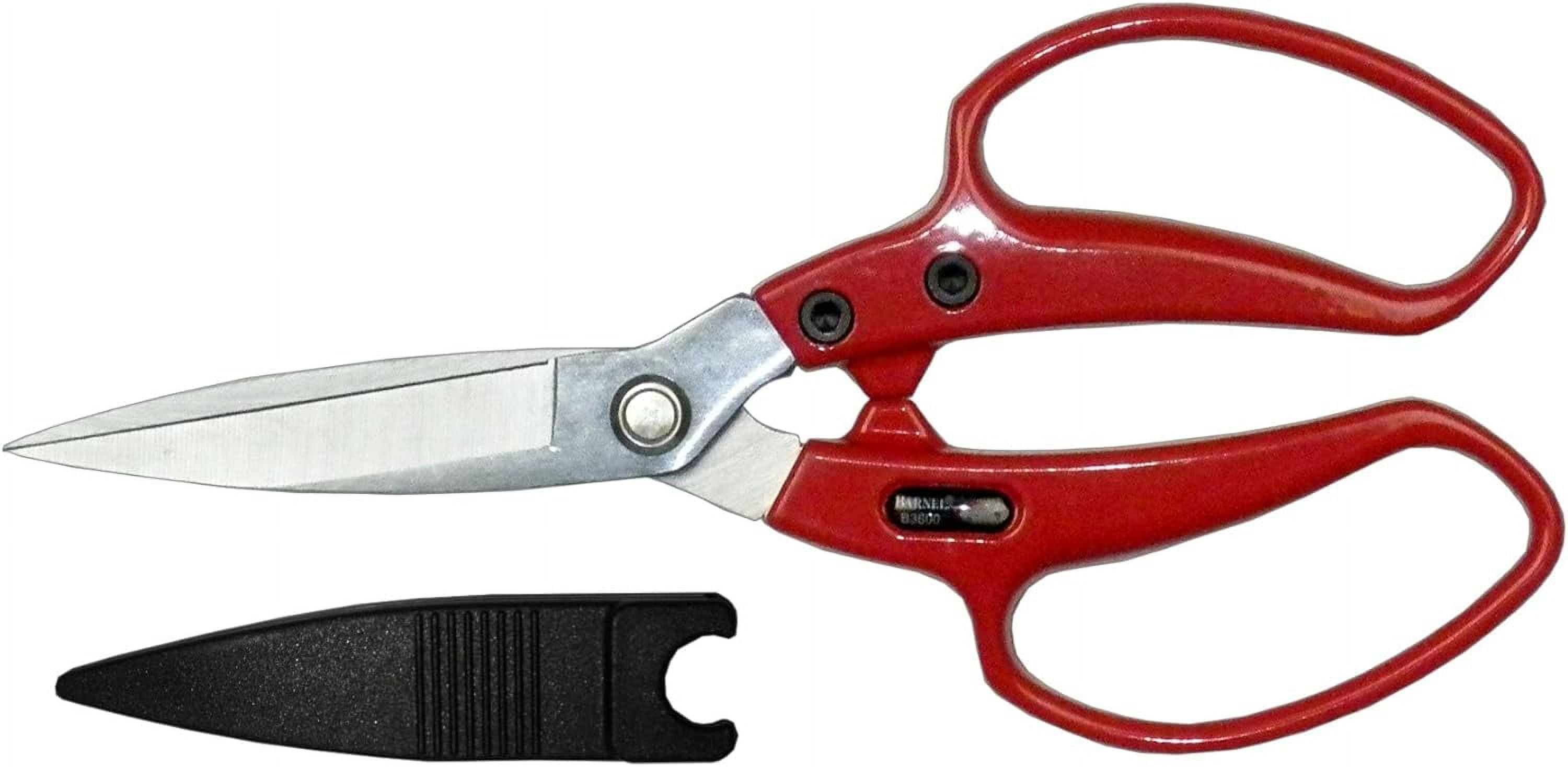 B3600 Heavy Duty Landscape Fabric Scissors (6-Pack Assorted Colors ...