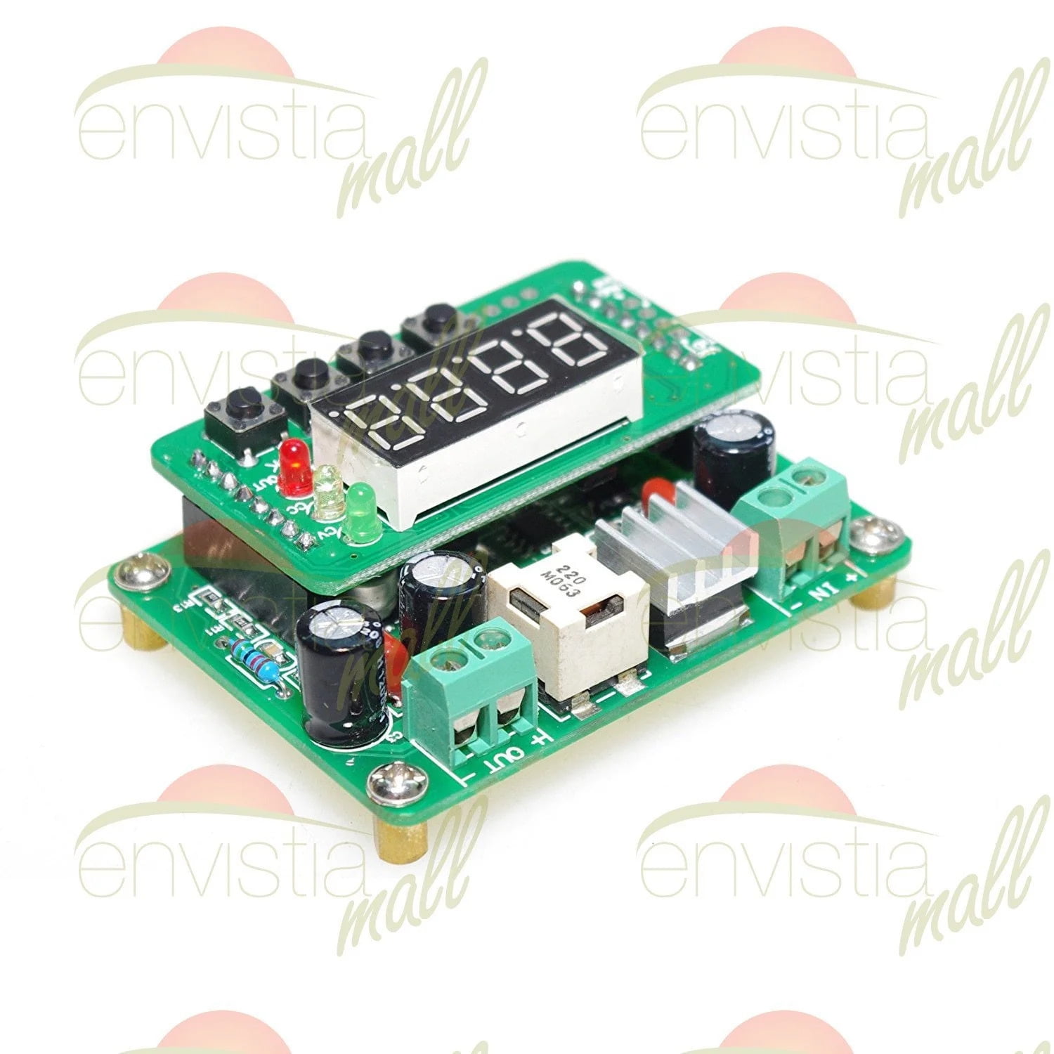B3603 3A 6-40V In 0-36V Out DC-DC Digital Control CV/CC Step-Down Buck ...
