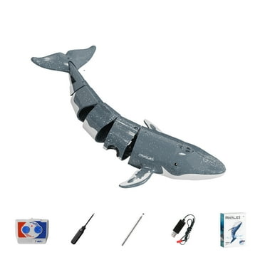 JJRC RC Shark Toy Remote Control Shark Boat for Pool Lake 1:18 ...