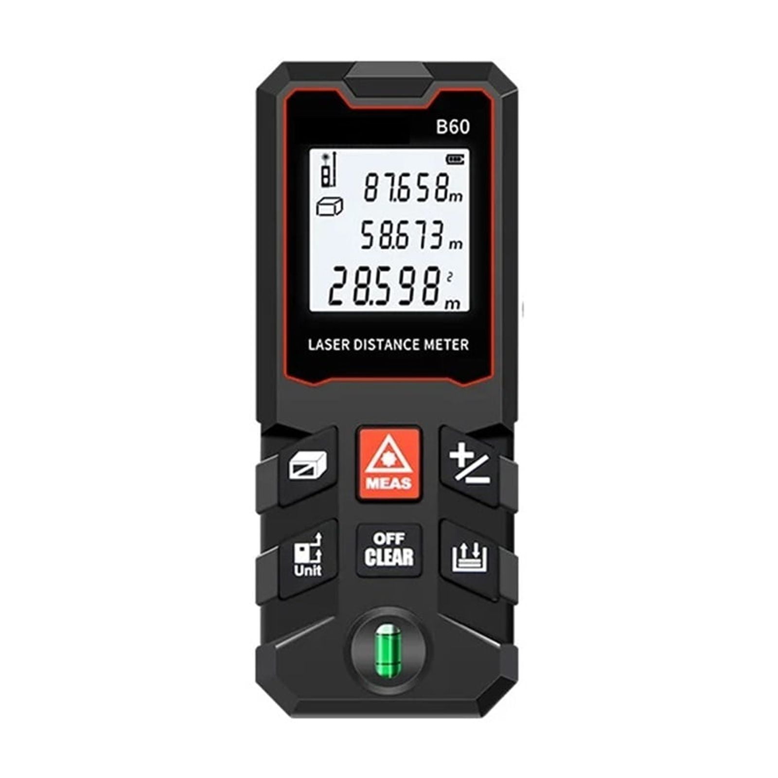 B40/60/80/100 Distance Meter Digital Ran Finder Distance Area Volume ...