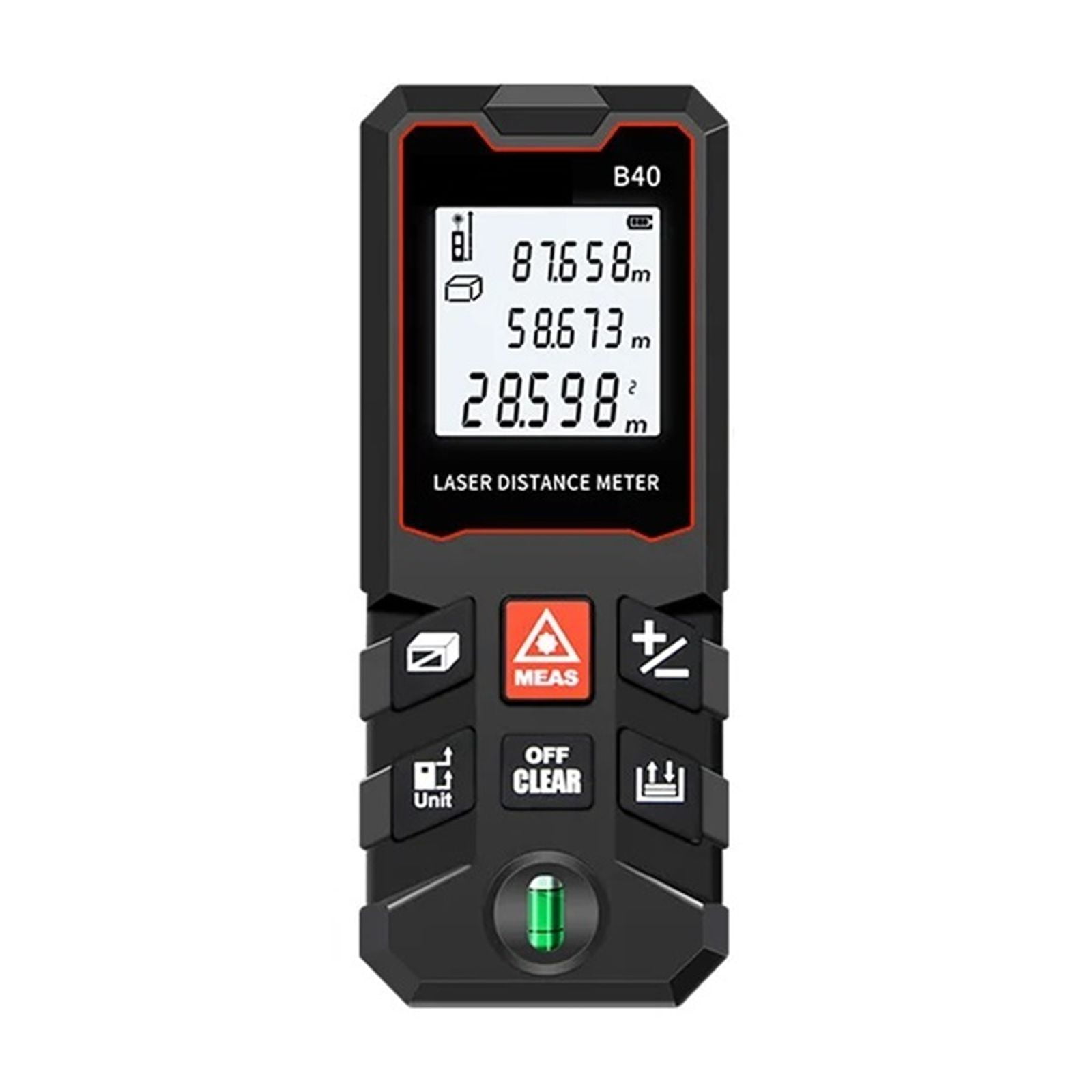 B40/60/80/100 Distance Meter Digital Ran Finder Distance Area Volume ...