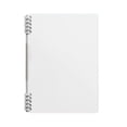 B5 Lined Refillable Notebook, PU Leather Cover Spiral Journal, 12 ...