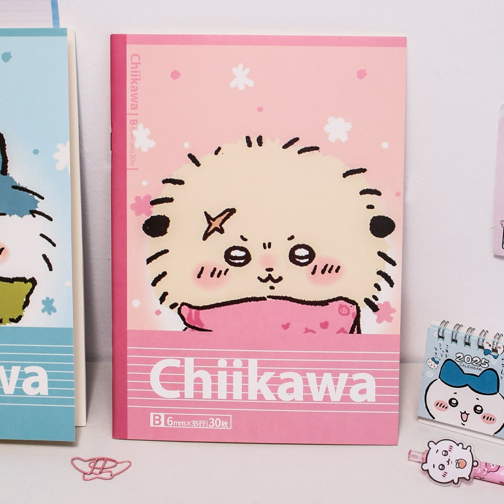 B5 Notebook Chiikawa Cute Diary Notes Exams Drafts Practice Sheets ...