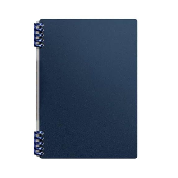 B5 Notebook Spiral Notebook Removable Spiral Binding Plastic Hardcover ...