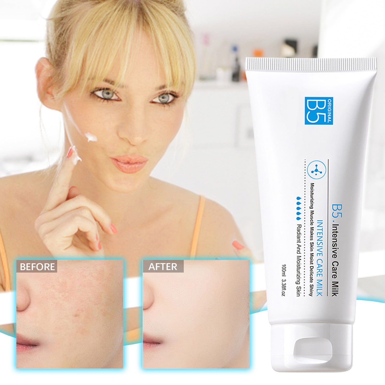 B5 Repairing Cream for Sensitive Skin, Moisturizing & Refreshing Face ...
