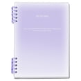 B5 Spiral Notebook Journal, Removable Loose Leaf Binder Paper Subject ...