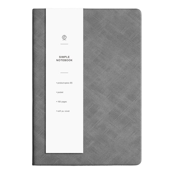 B5 Thickened Softcover Sewn Notebook, Wear Resistant Smooth Writing ...