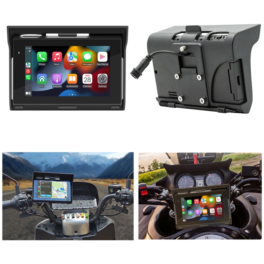 B5350 Potable Wireless CarPlay Wireless Android Auto Touch Screen for ...