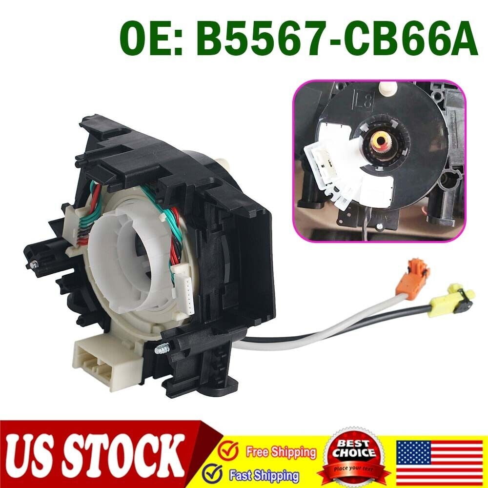 B5567-CB66A Clock Spring Spiral Cable Fit for Nissan Versa Murano Rogue ...