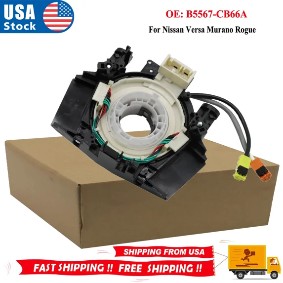 B5567-CB66A Clock Spring Spiral Cable for Nissan Versa Murano Rogue US ...