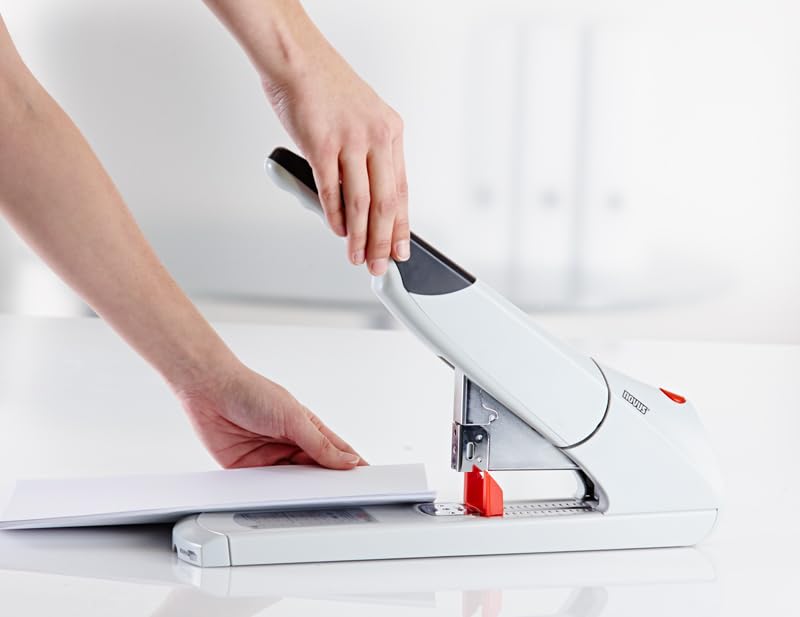 B56 Heavy Duty Stapler, 200 Sheet Capacity, Anti-Jam, 3" Stapling Depth ...