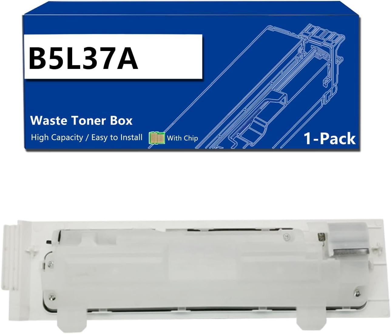 B5L37A Compatible Waste Toner Box Replacement for B5L37-67901 Waste ...
