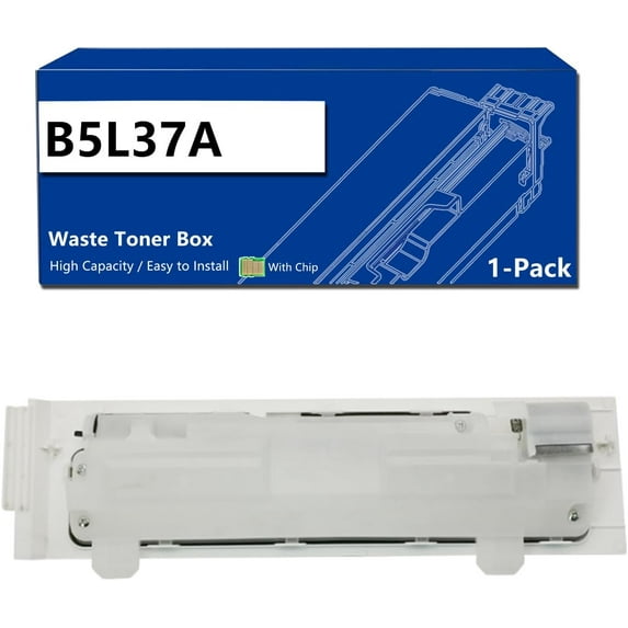 B5L37A Compatible Waste Toner Box Replacement for B5L37-67901 Waste ...