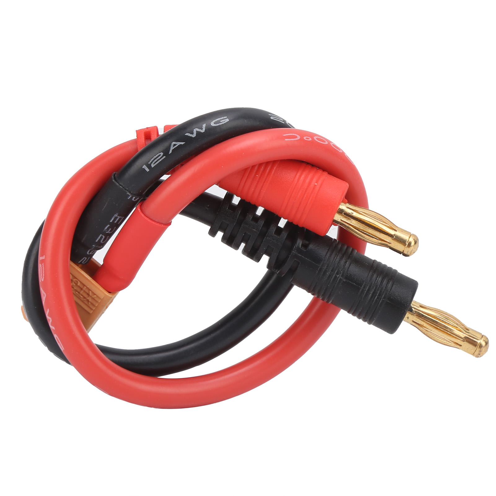 B6 Charging Cable, 4.0mm Banana Plug, XT30, 12AWG Silicone Wire, 15cm ...
