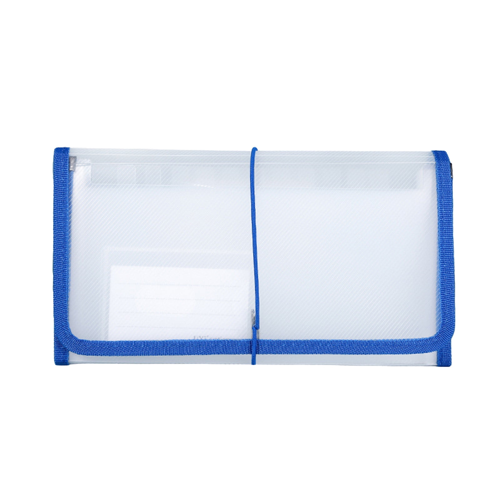 B6 Multi-Compartment Accordion File Folder, Transparent Waterproof ...