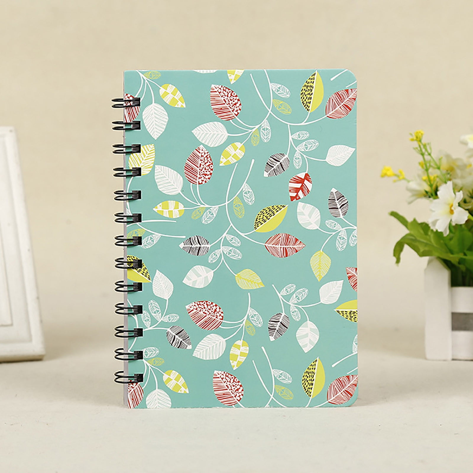 B6 Ring Binder Notebook - Hard Cover Agenda Planner with Monthly Views ...