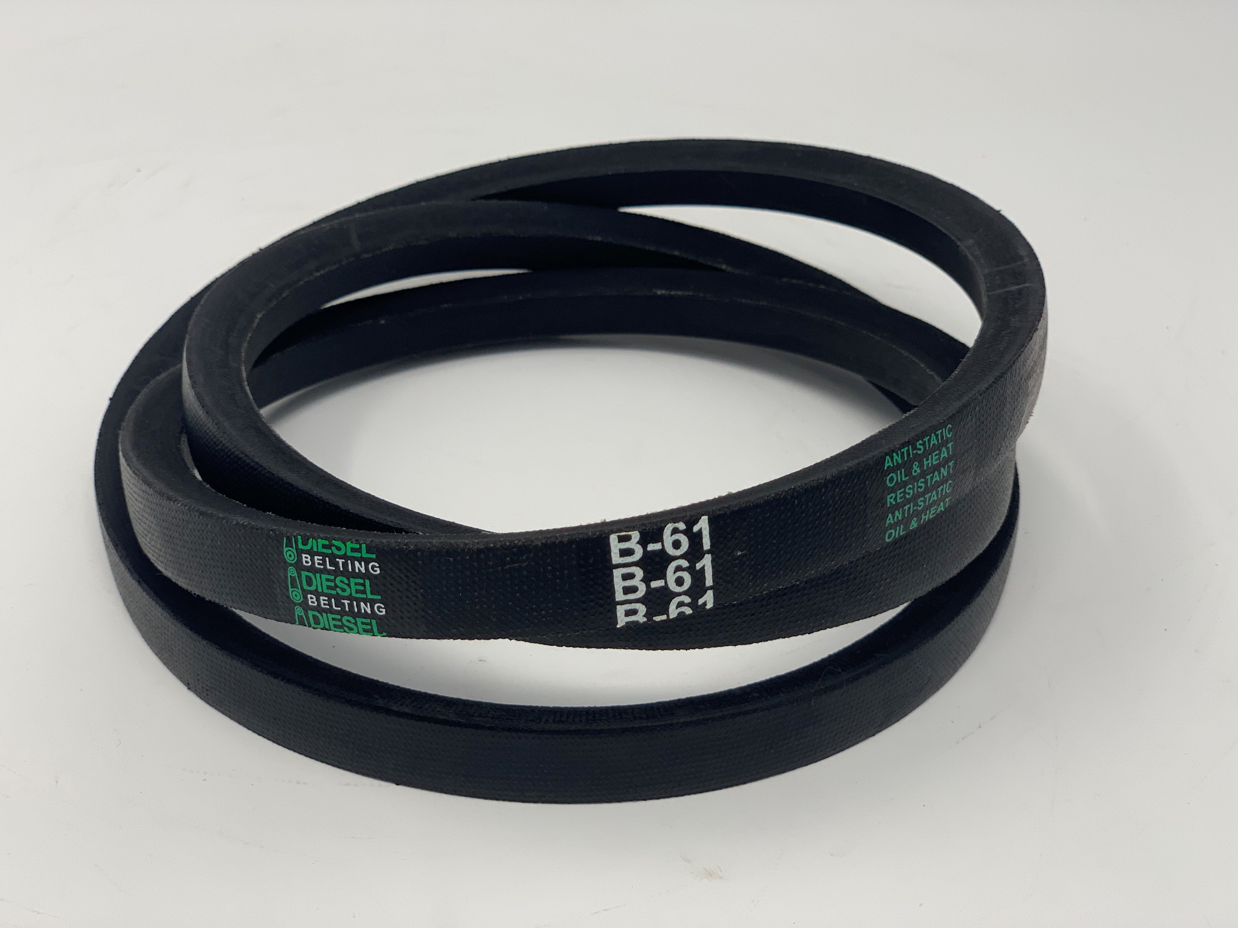 B61 Classic Wrapped V-Belt 21/32 x 64in Outside Circumference - Walmart.com