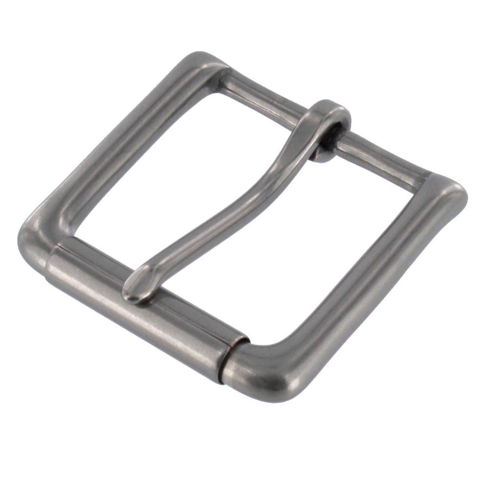 B6231 Nickel Matte, Roller Heel Bar Buckle, Solid Brass-LL, Multiple ...