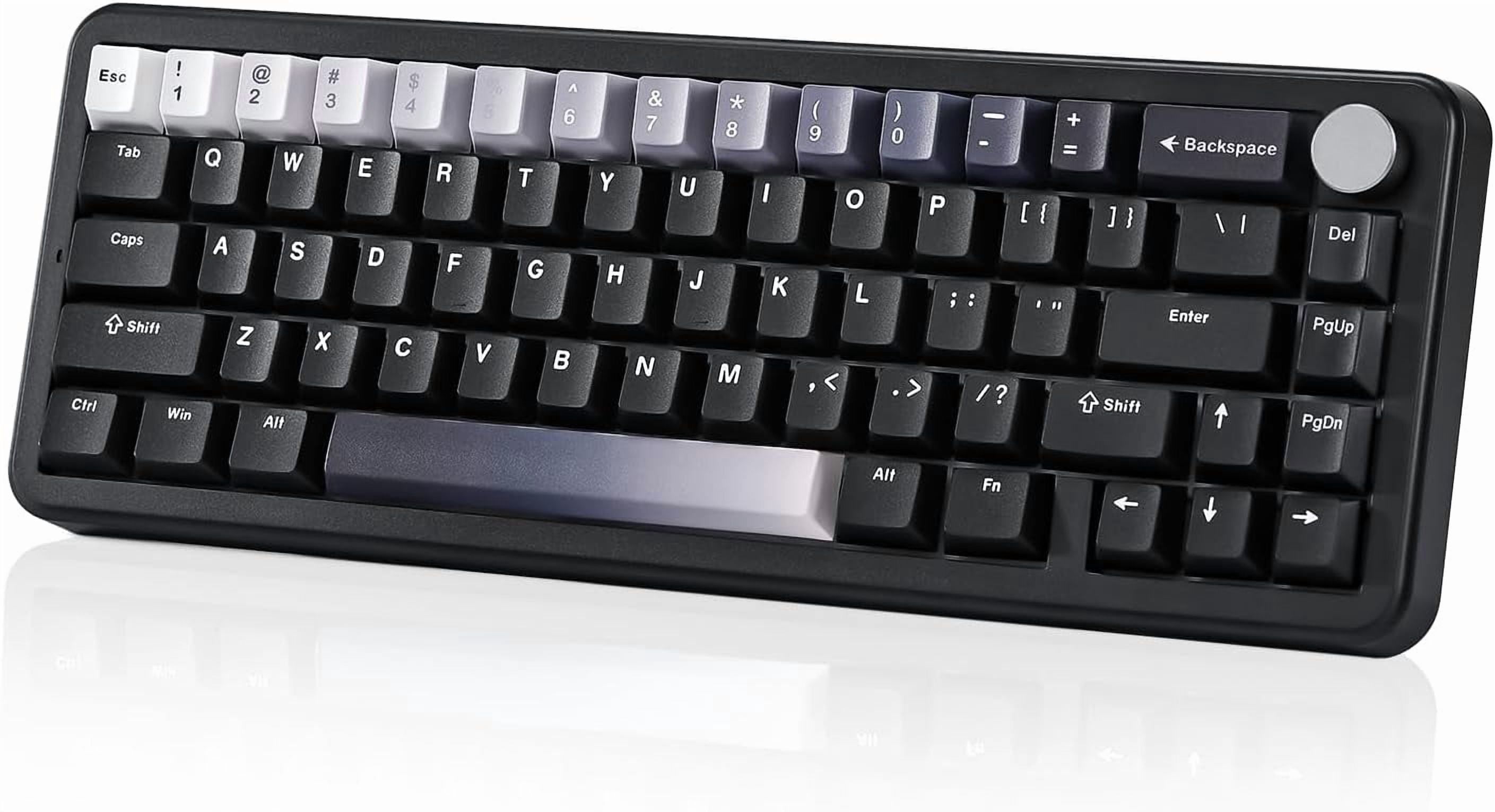 B68 Mechanical Keyboard,Tri-Mode BT5.0/2.4GHz/-C,Cute PBT Keycaps,Hot ...