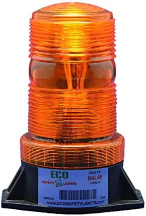 B6L4PAC AMBER 85-265V AC LED EMERGENCY WARNING SAFETY LIGHT BEACON ...