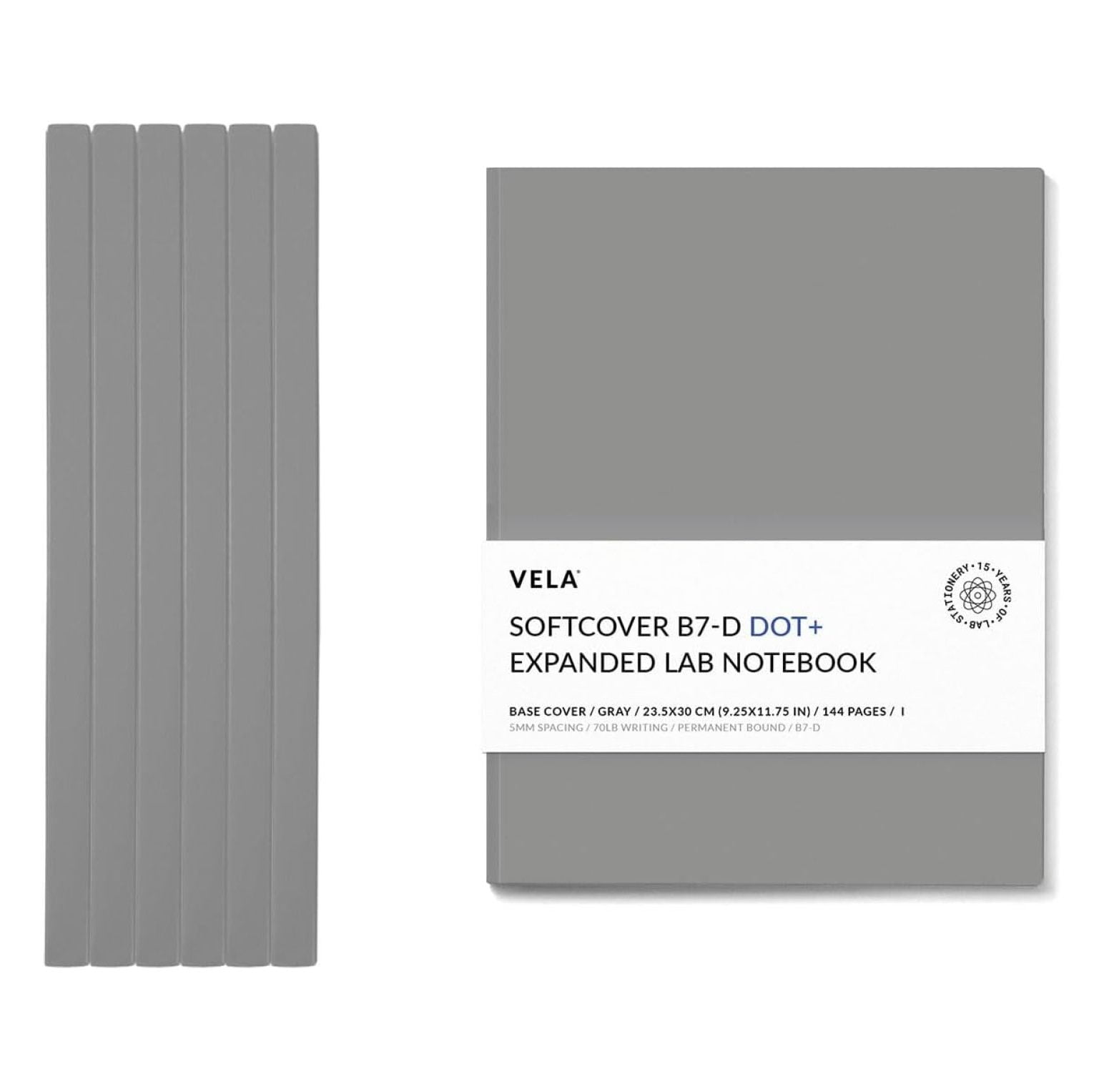 B7-D Expanded Softcover Lab Notebook, 9.25 x 11.75 in (23.5 x 30 cm ...