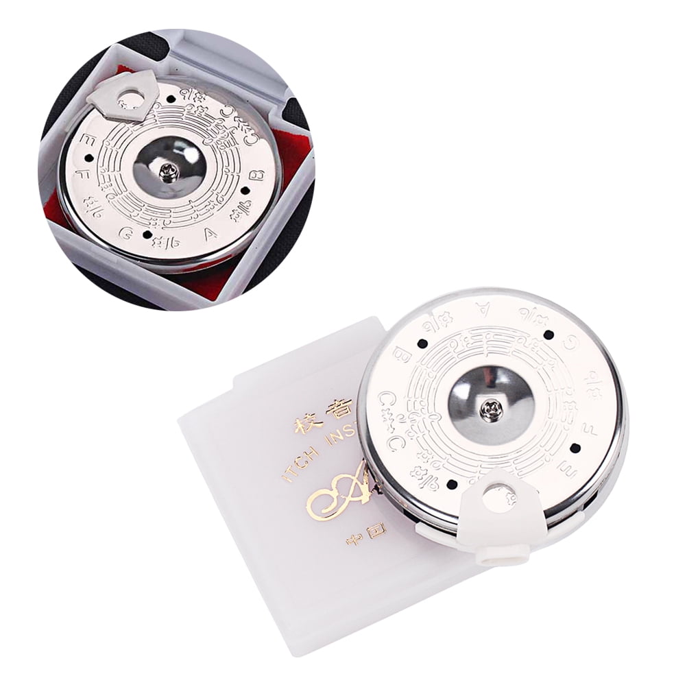 B702 13 Tone Note Key Chromatic C Pitch Guitar Tuner Tuning Violin Bass ...