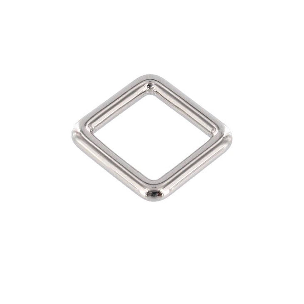 B7101 Nickel Plate, Square Ring, Solid Brass-LL, Multiple Sizes ...