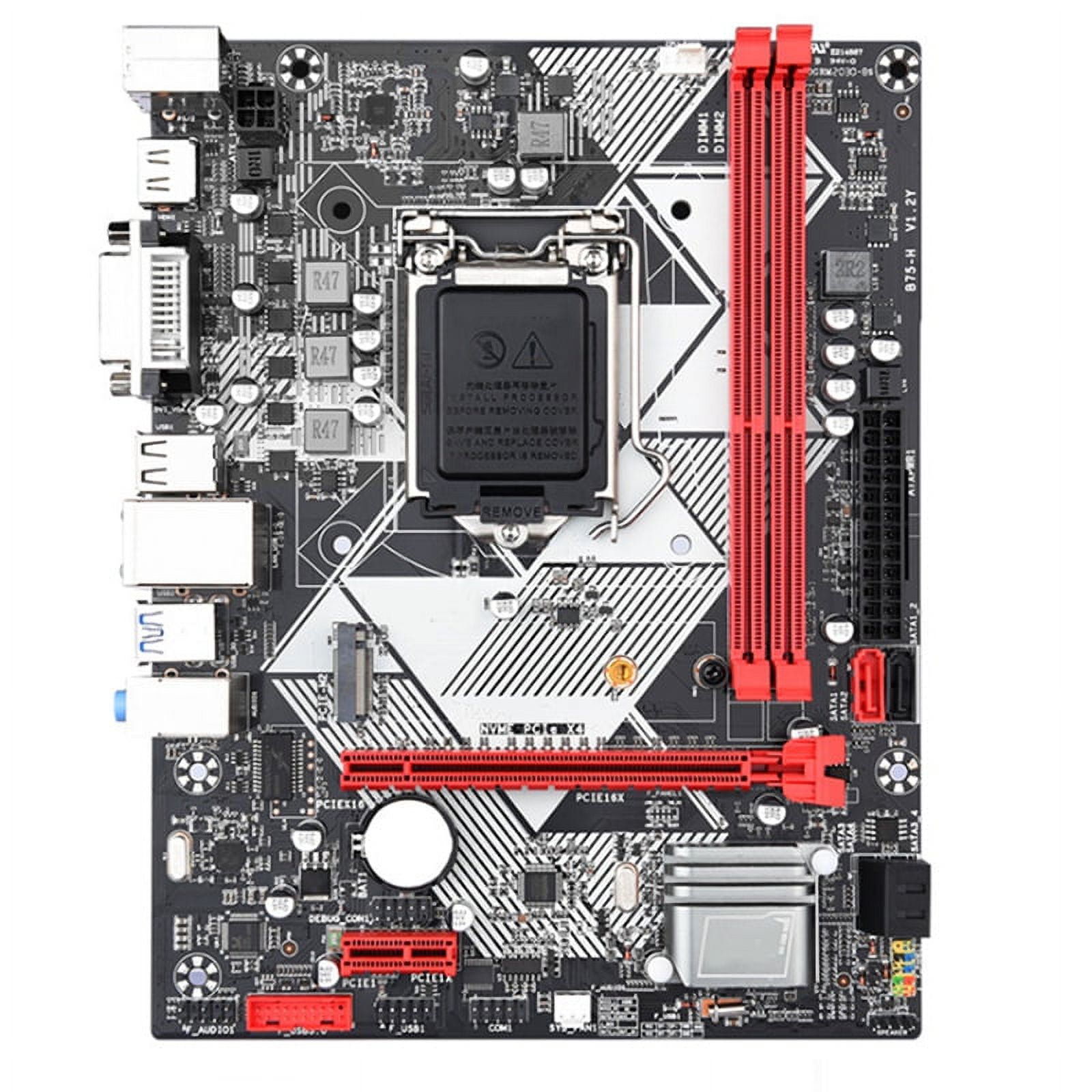 B75-H Desktop Computer Motherboard LGA1155 USB3.0 Support Up to 16GB DDR3 RAM Slots PCl-E3.016X ...