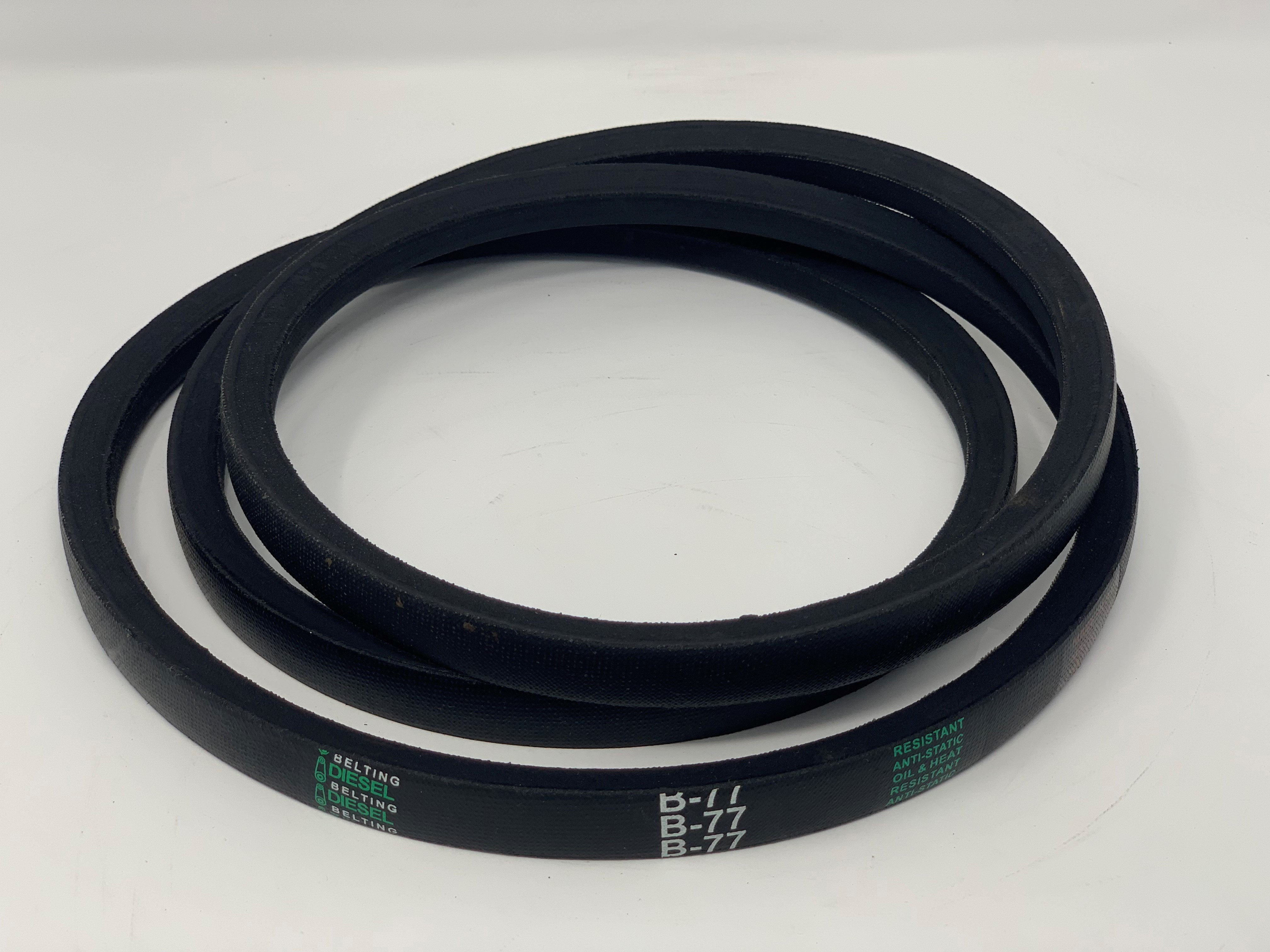 B77 Classic Wrapped V-Belt 21/32 x 80in Outside Circumference - Walmart.com