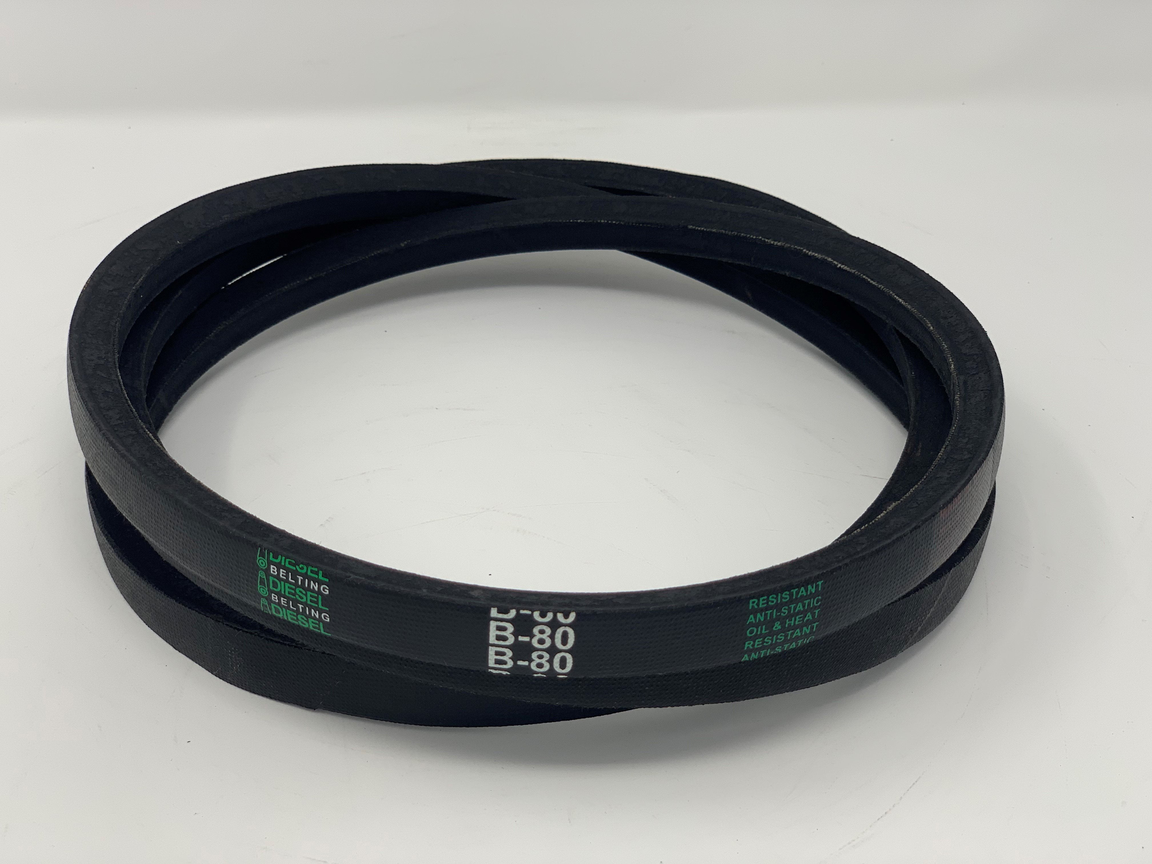 B80 Classic Wrapped V-Belt 21/32 x 83in Outside Circumference - Walmart.com