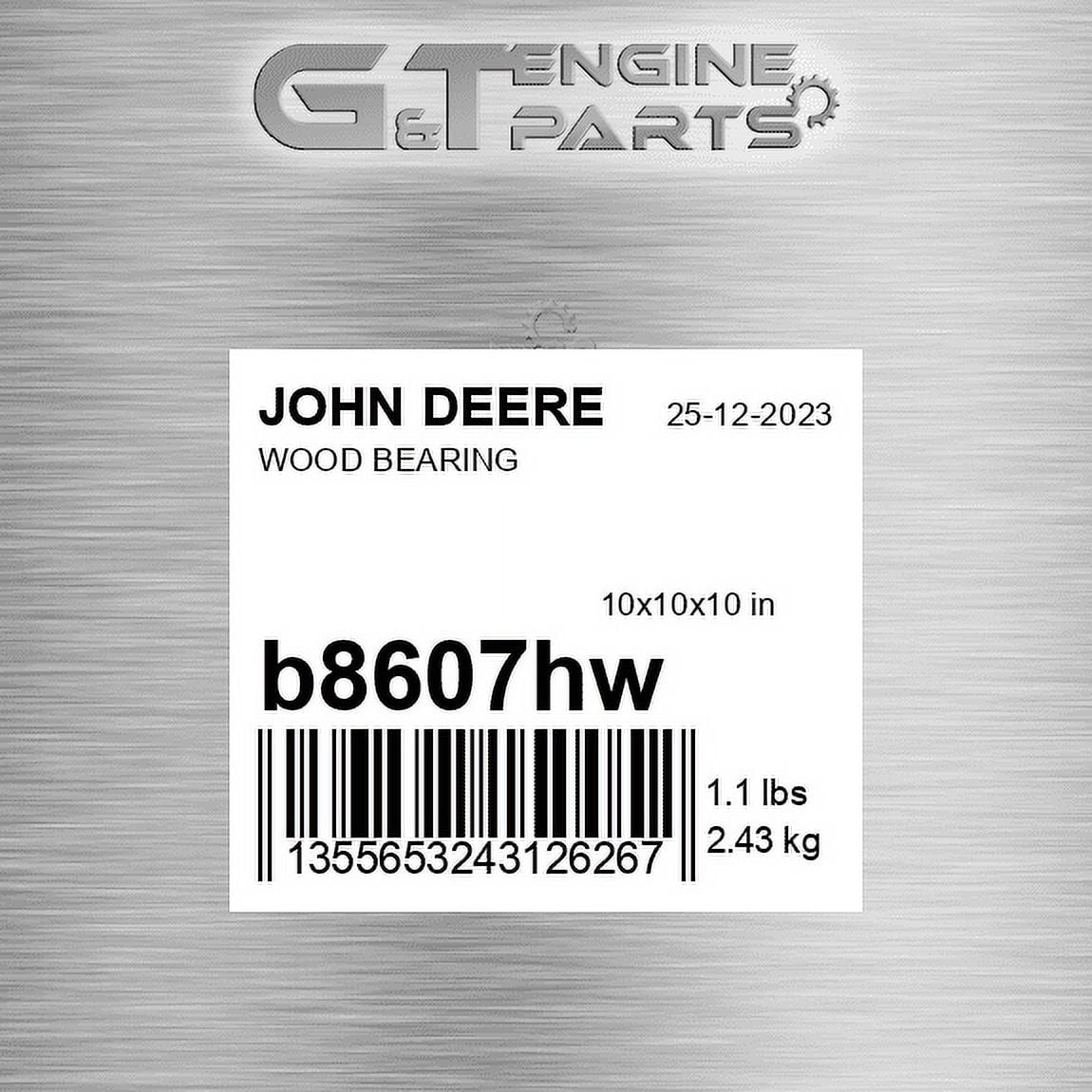 B8607HW WOOD BEARING fits JOHN DEERE (New OEM) - Walmart.com