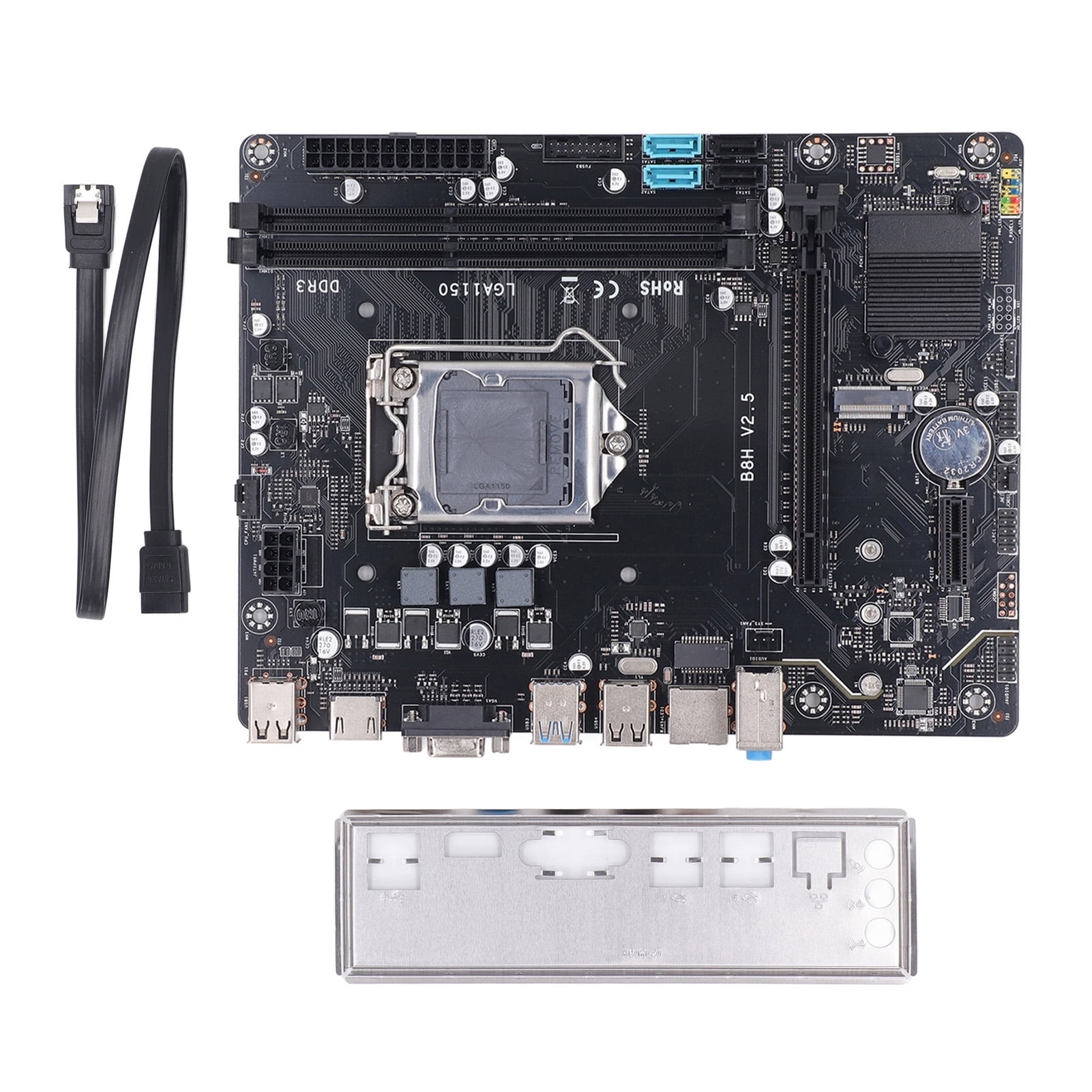 B8H H81 Computer Motherboard Dual DDR3 Channel Gaming Motherboard ...