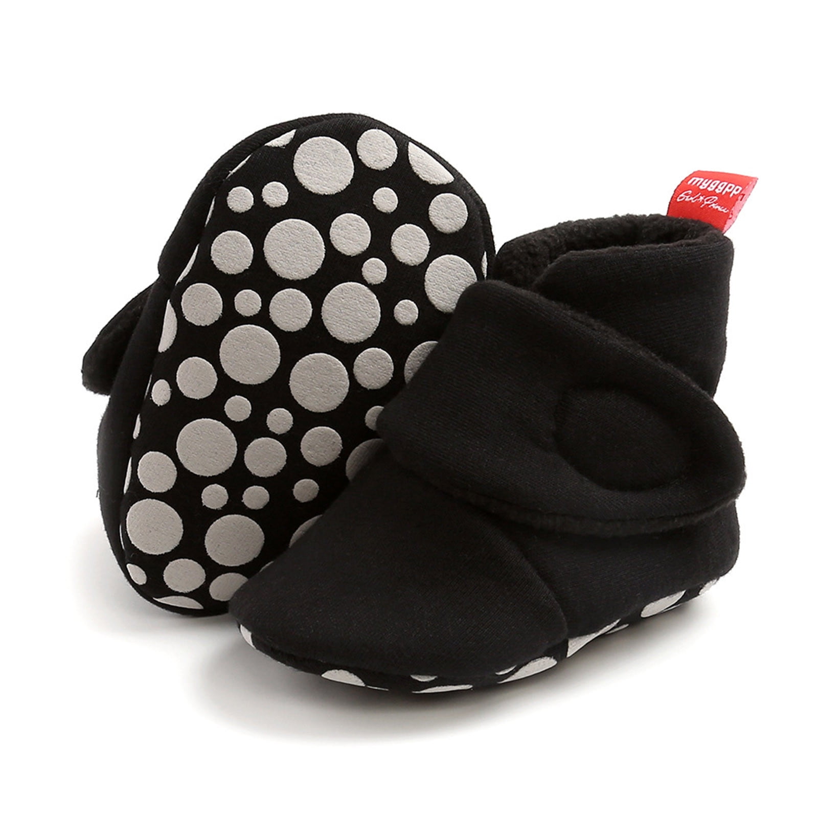 B91xZ Baby Girls Boys Slippers Baby Warming Prewalker Booties Girls ...