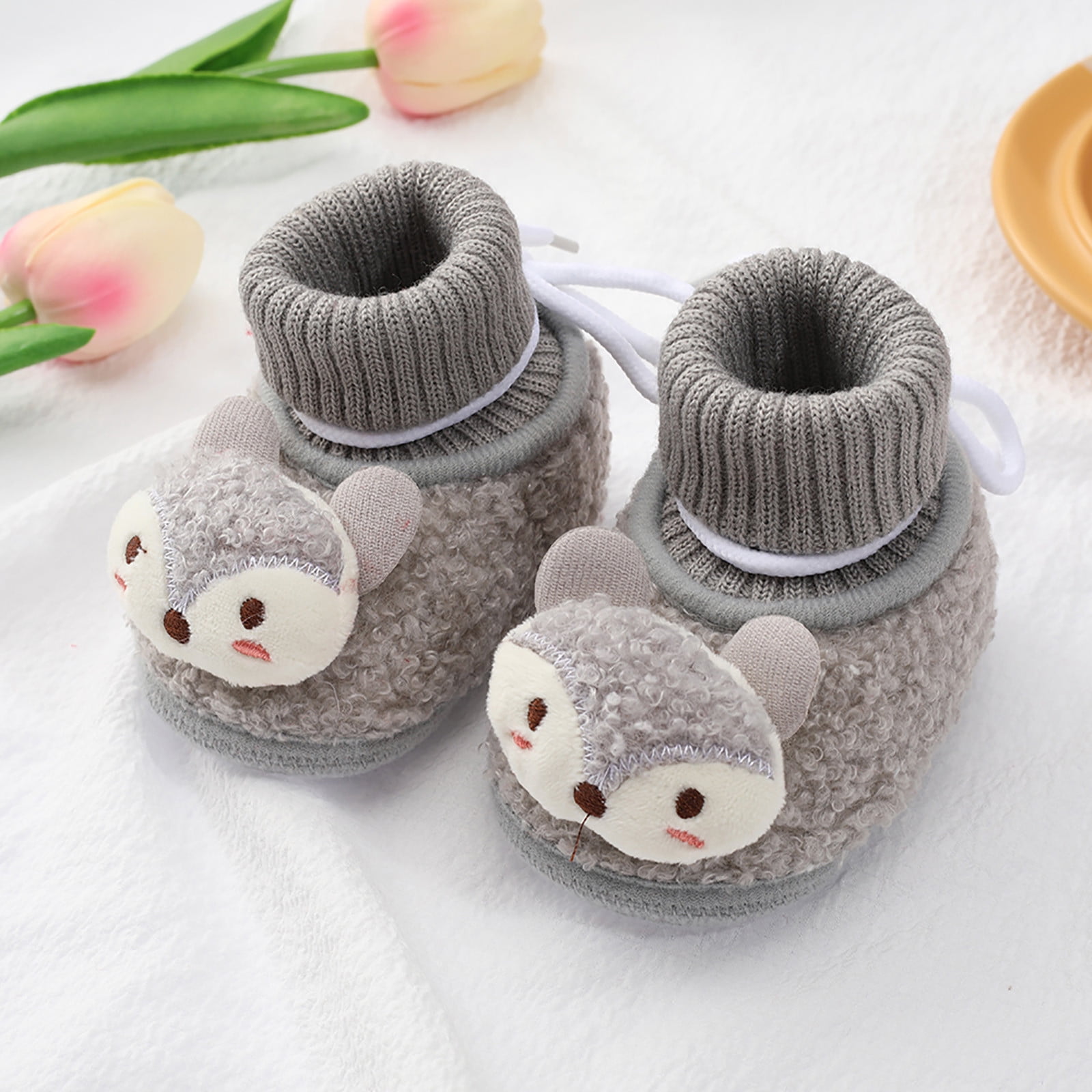 B91xZ Baby Sneaker Slippers Shoes Soft Booties Snow Comfortable Boots ...