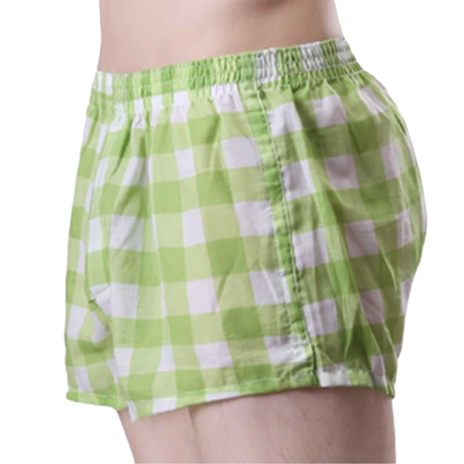 B91xZ Cotton Boxer Briefs for Men Breathable Low Rise Mesh Trunks ...