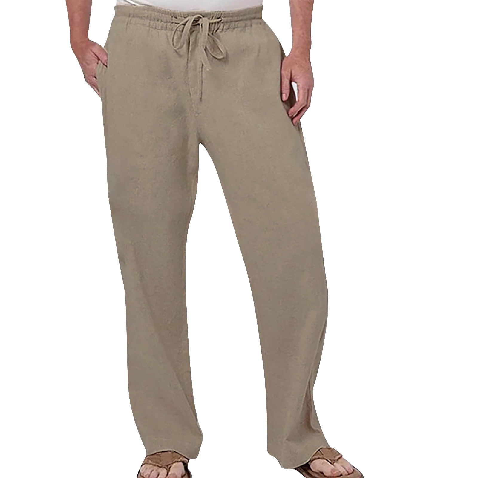 B91xz Dress Pants For Men Mens Fashion Casual Solid Color Try