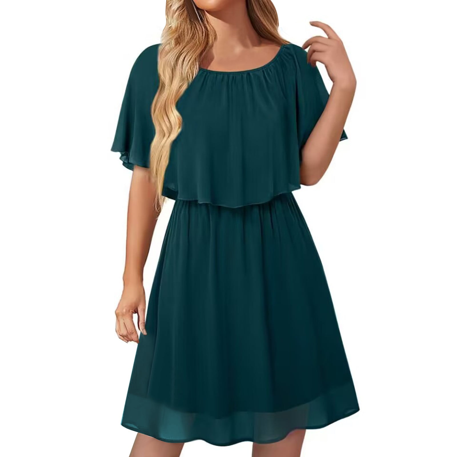 B91xz Maxi Dresses For Women 2024 Casual Floral Deep V Neck Sleeveless